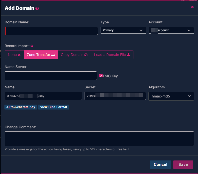 Additional Domain Creation Functions
