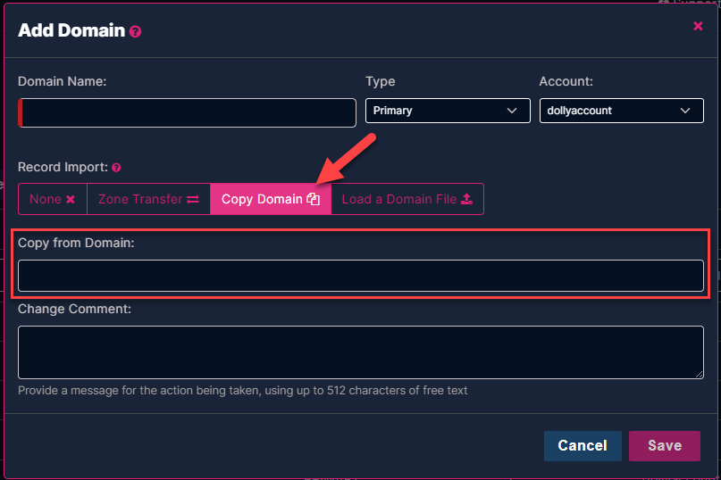 Additional Domain Creation Functions