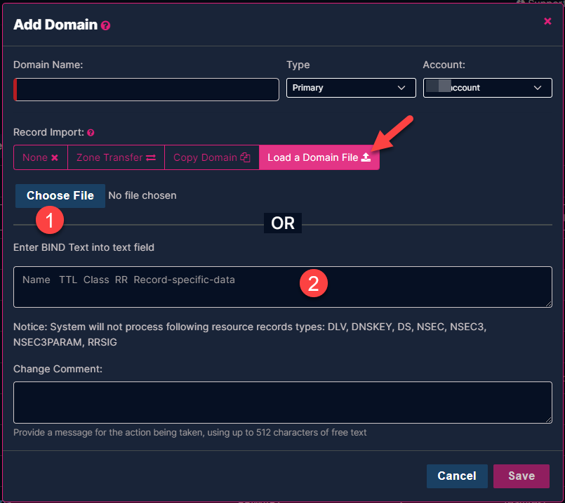 Additional Domain Creation Functions