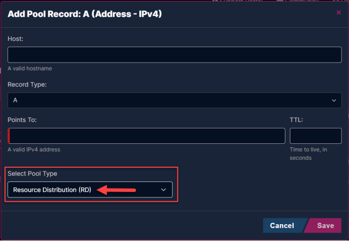 Resource Distribution Pool