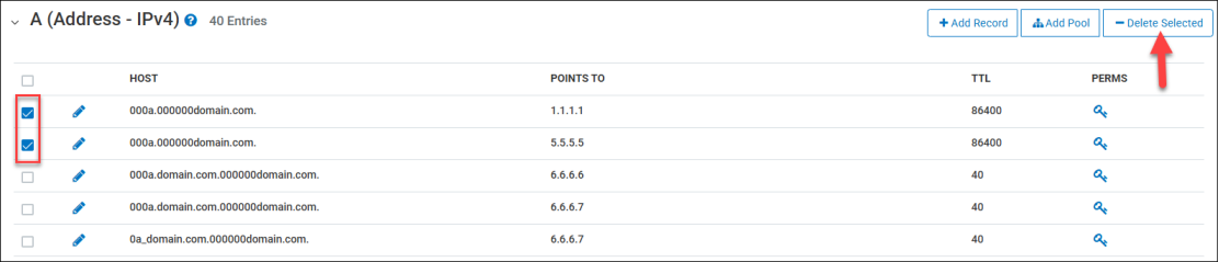 How to Delete a Record