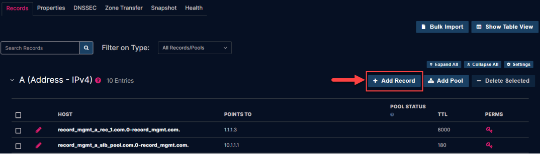 How To Create a Record